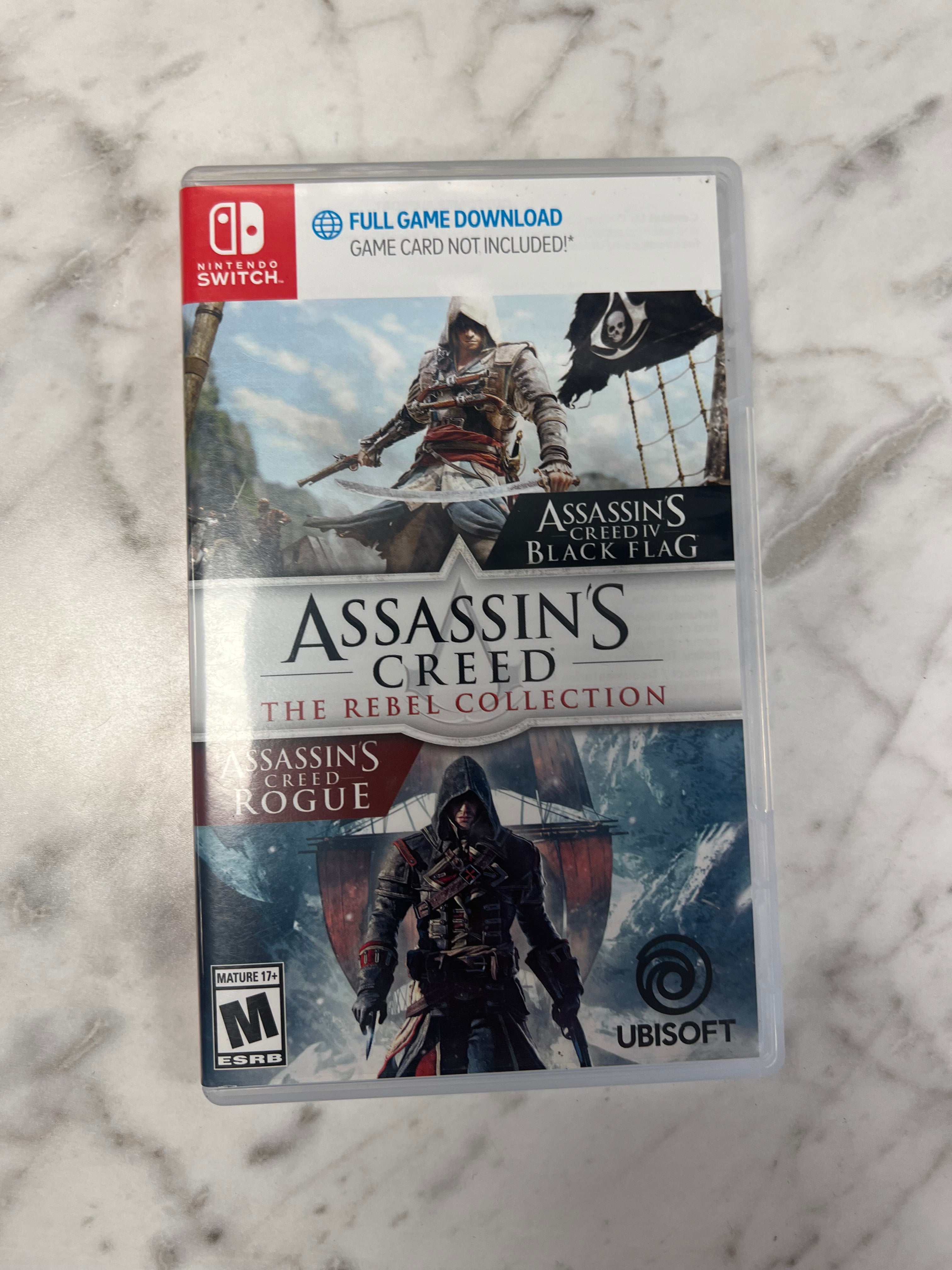Assassin's Creed the Rebel Collection Nintendo Switch CASE ONLY CO9252 ...