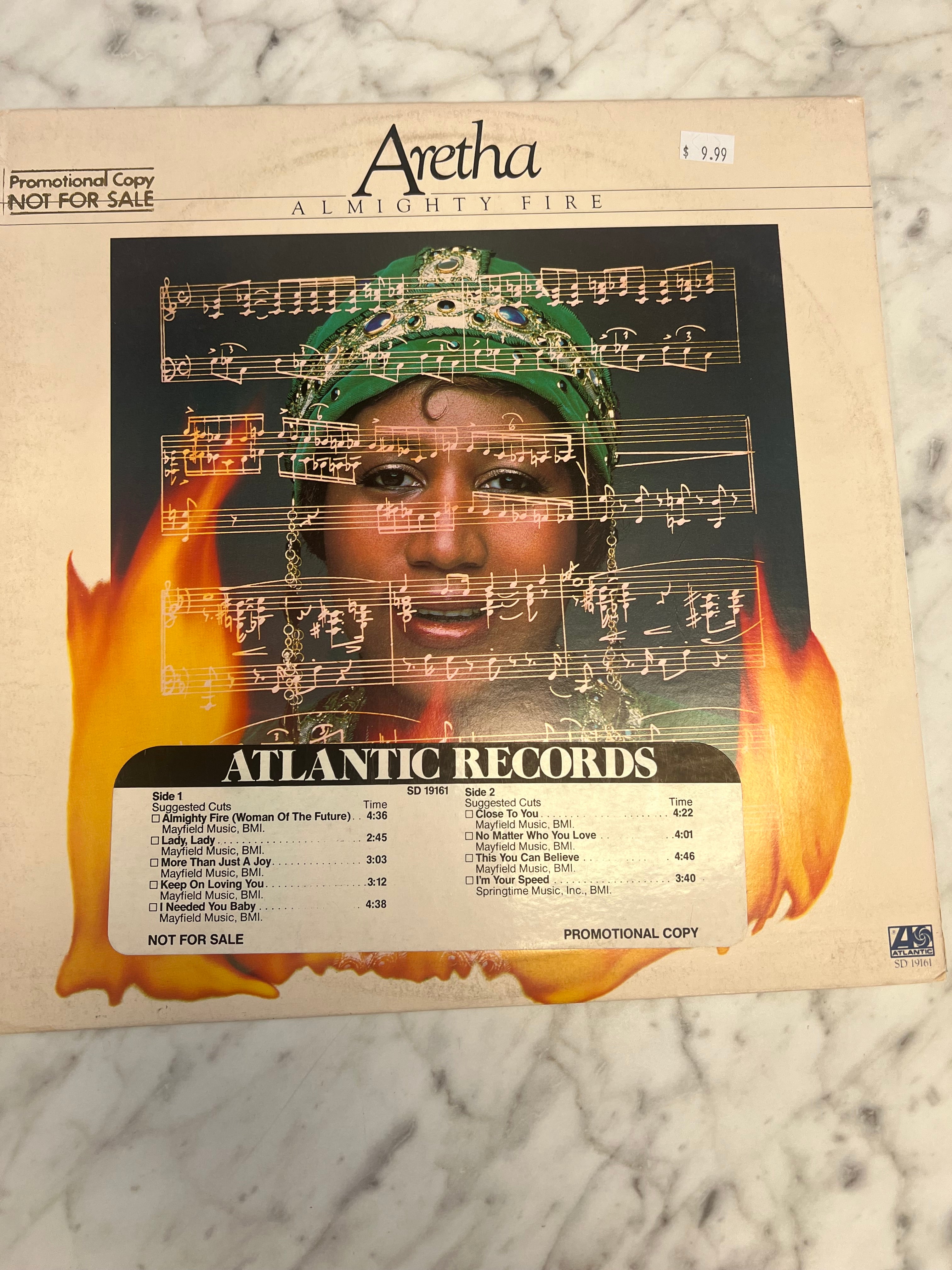 Aretha - Almighty Fire Vinyl Record DR71124 – Core Gaming