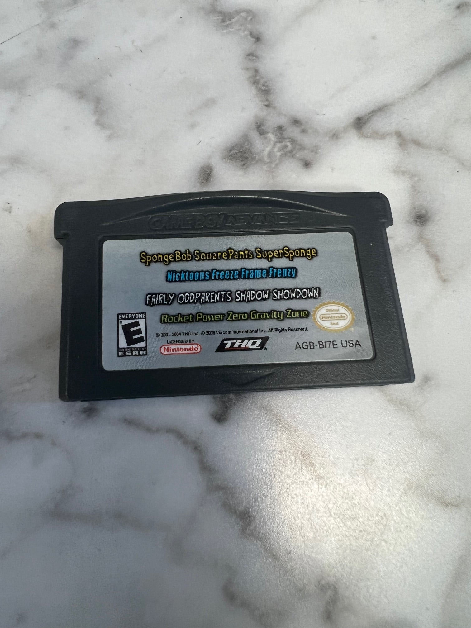 Nickelodeon 4-in-1 Four Game on One Game Pak - Game Boy Advance G7925 ...