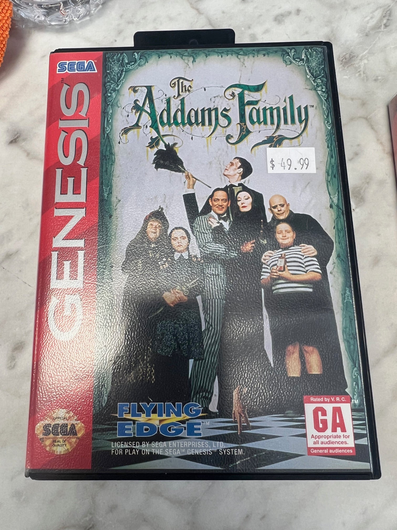 The Addams Family - Sega Genesis G71725 – Core Gaming