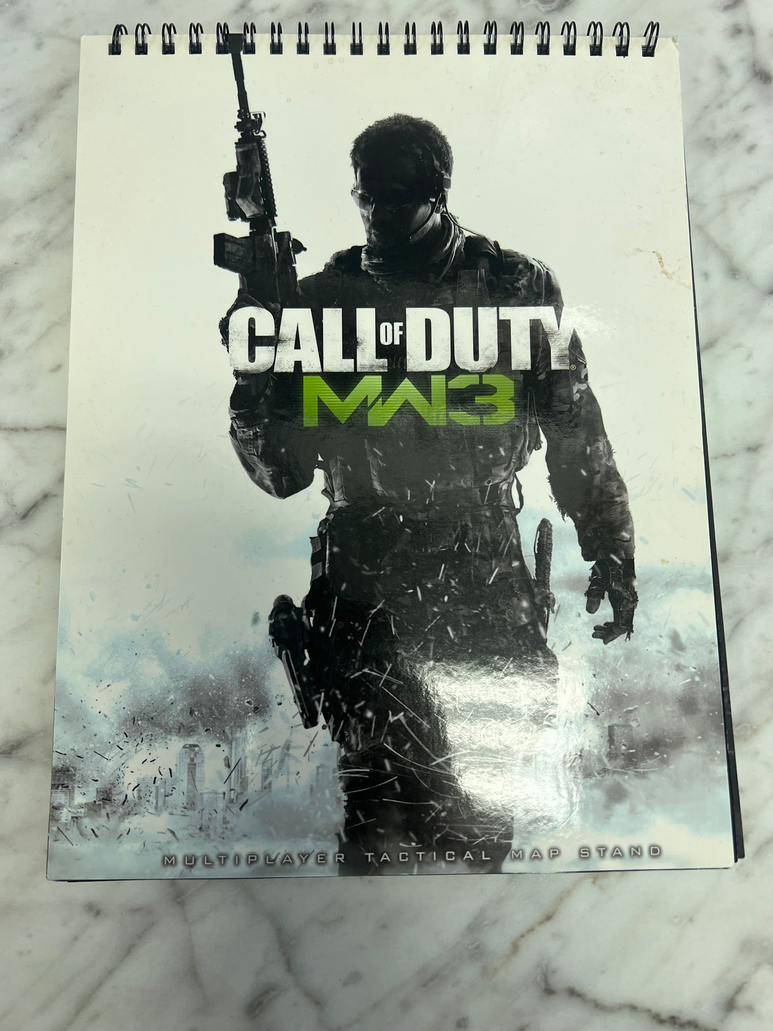 Call of Duty Modern Warfare 3 Multiplayer Map Book Tactical Stand OS12 ...