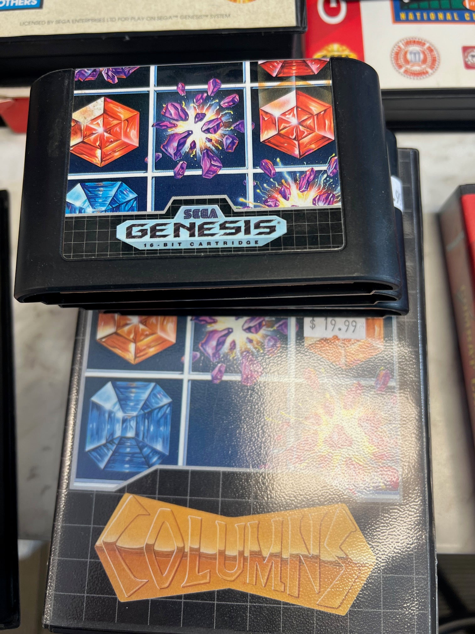 Columns - Sega Genesis G71725 – Core Gaming