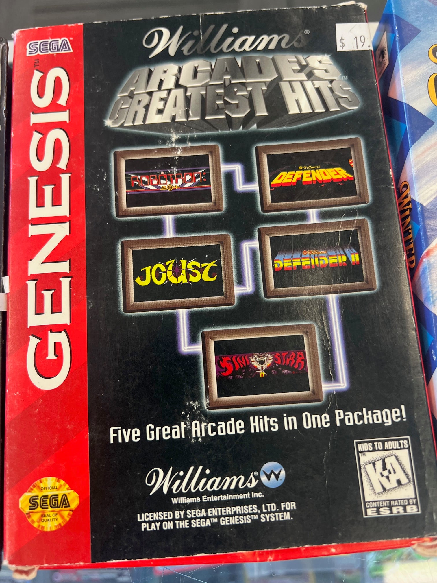 Williams Arcade Greatest Hits - Genesis G71725 – Core Gaming