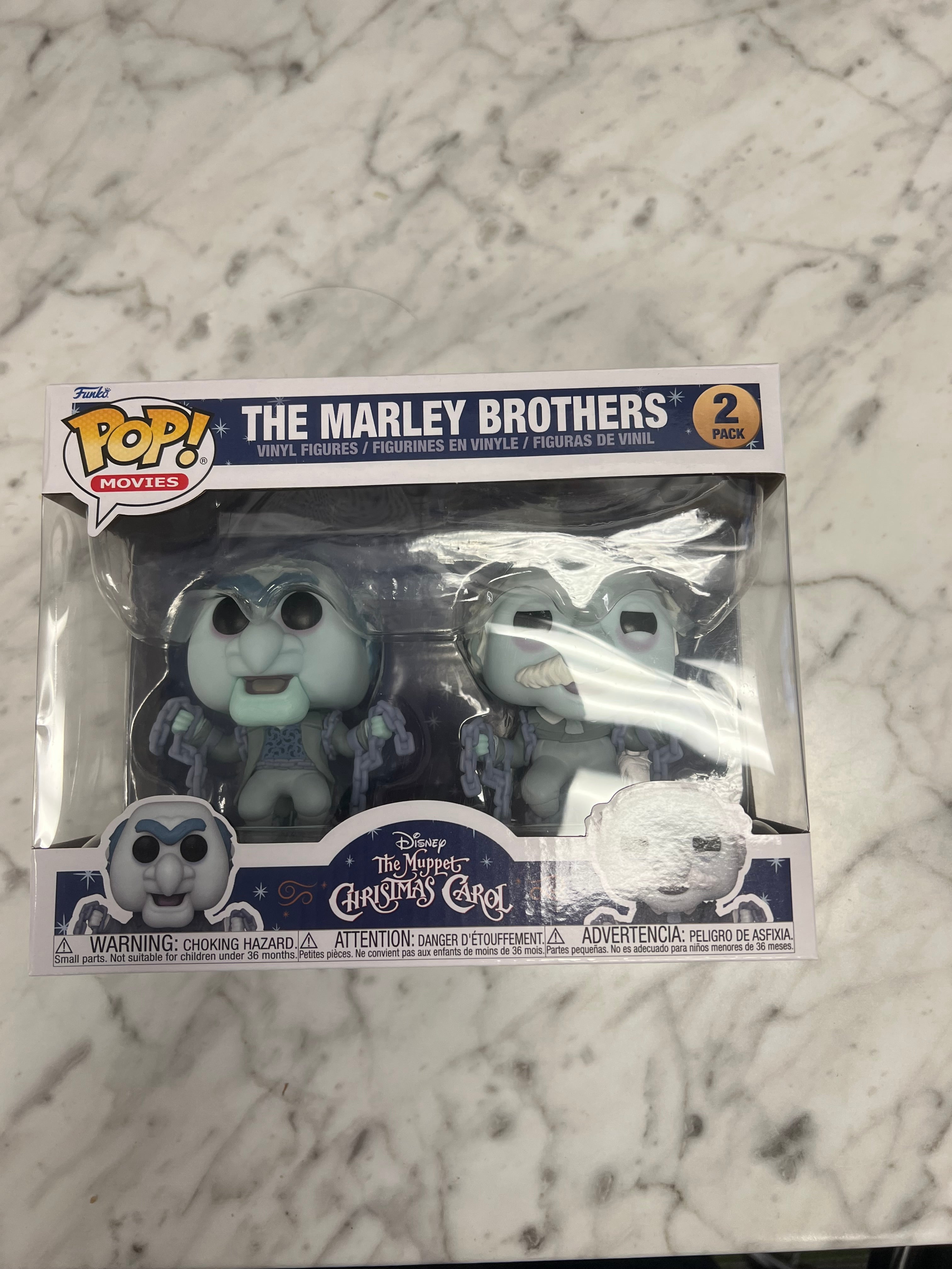 Funko Pop! Disney The Muppets Christmas Carol - The Marley Brothers ...