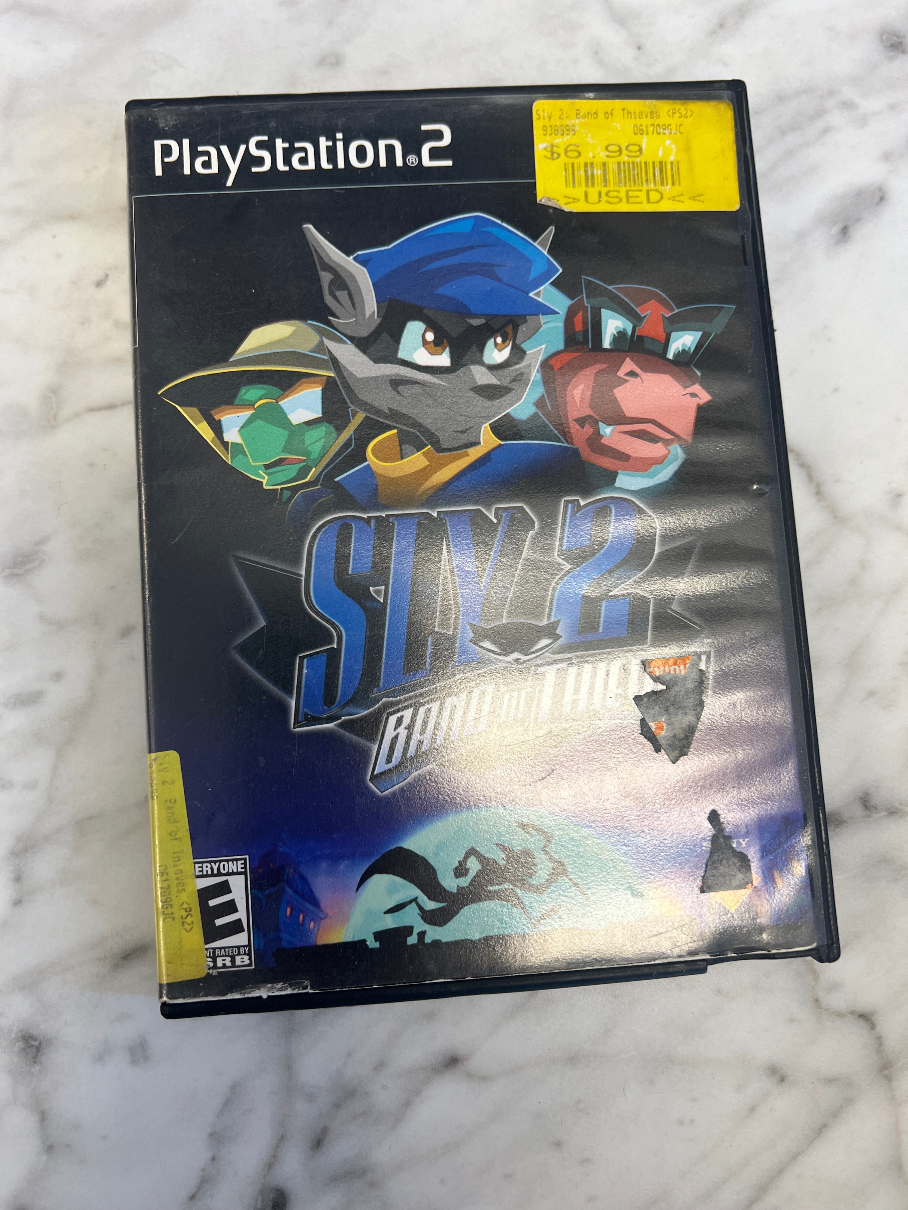 Sly 2 Band of Thieves PS2 Playstation 2 Art and Case ONLY DU92724 ...