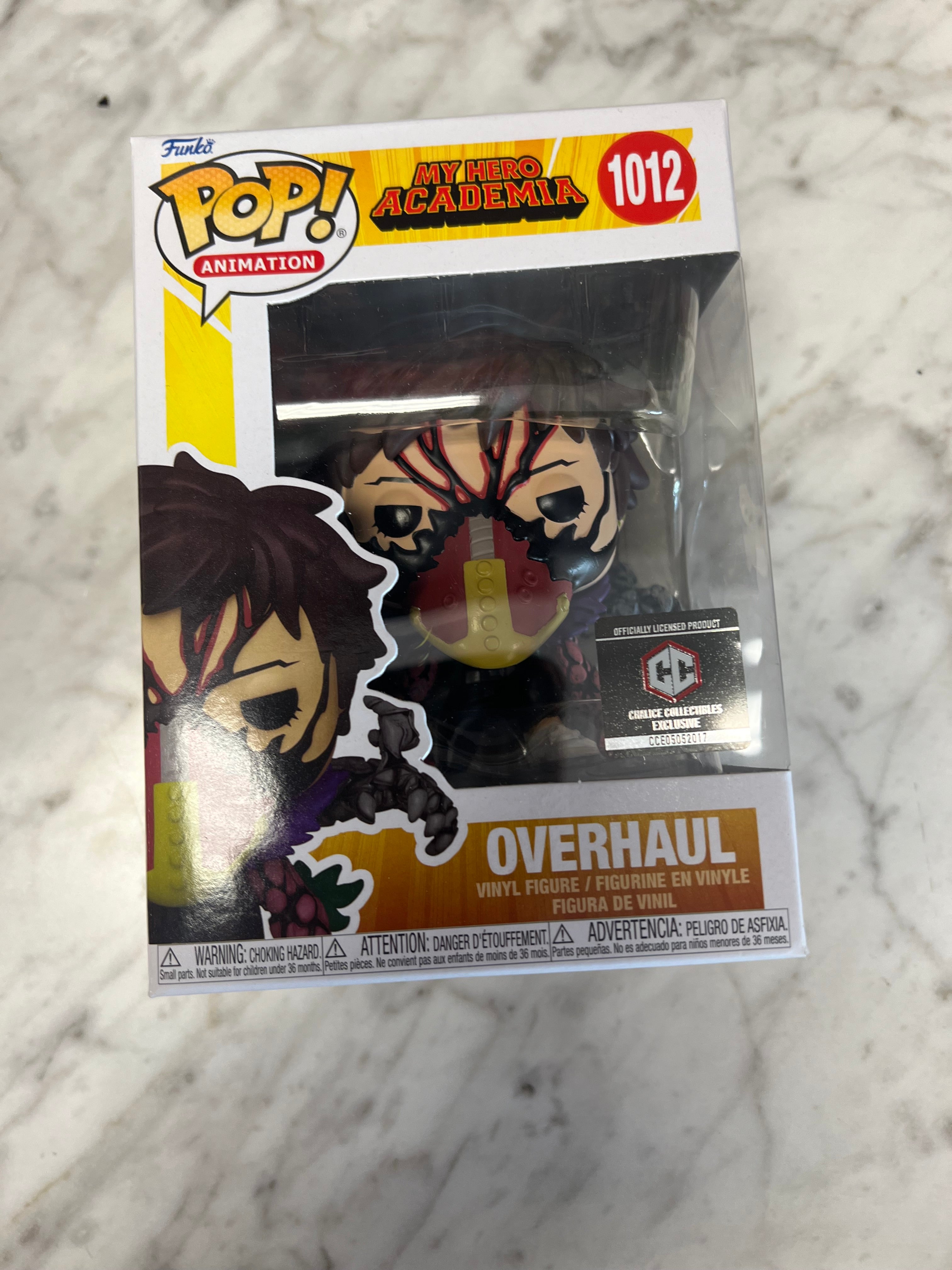 Funko Pop! My Hero Academia Overhaul Chalice Exclusive Figure #1012 PO ...