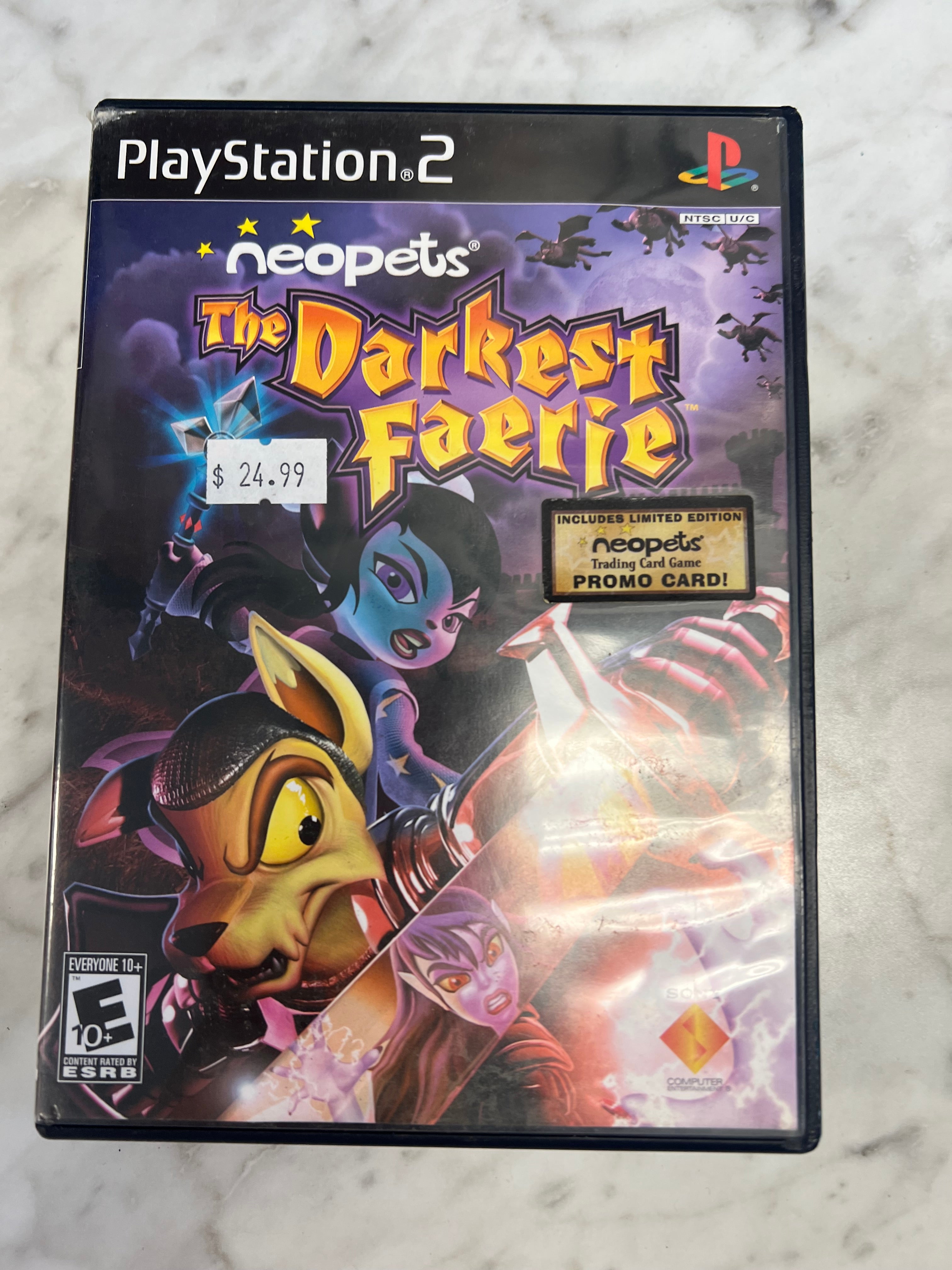 Neopets The Darkest Faerie - PS2 E1225 – Core Gaming