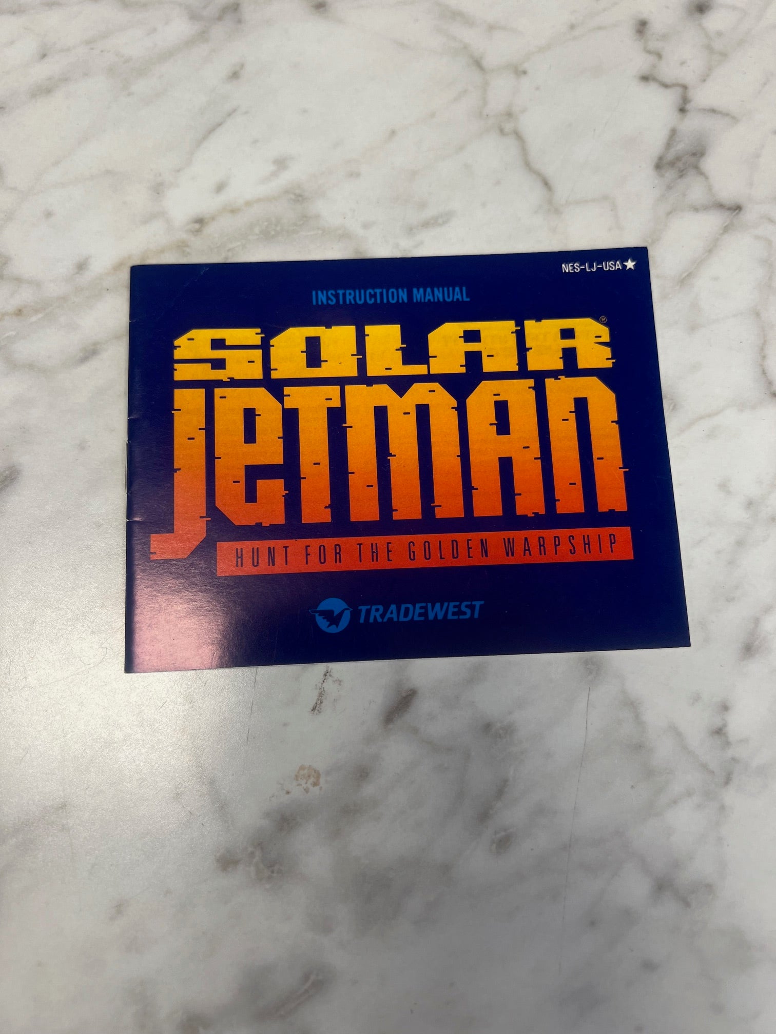 Solar Jetman for Original Nintendo NES Manual Only MO11525 – Core Gaming