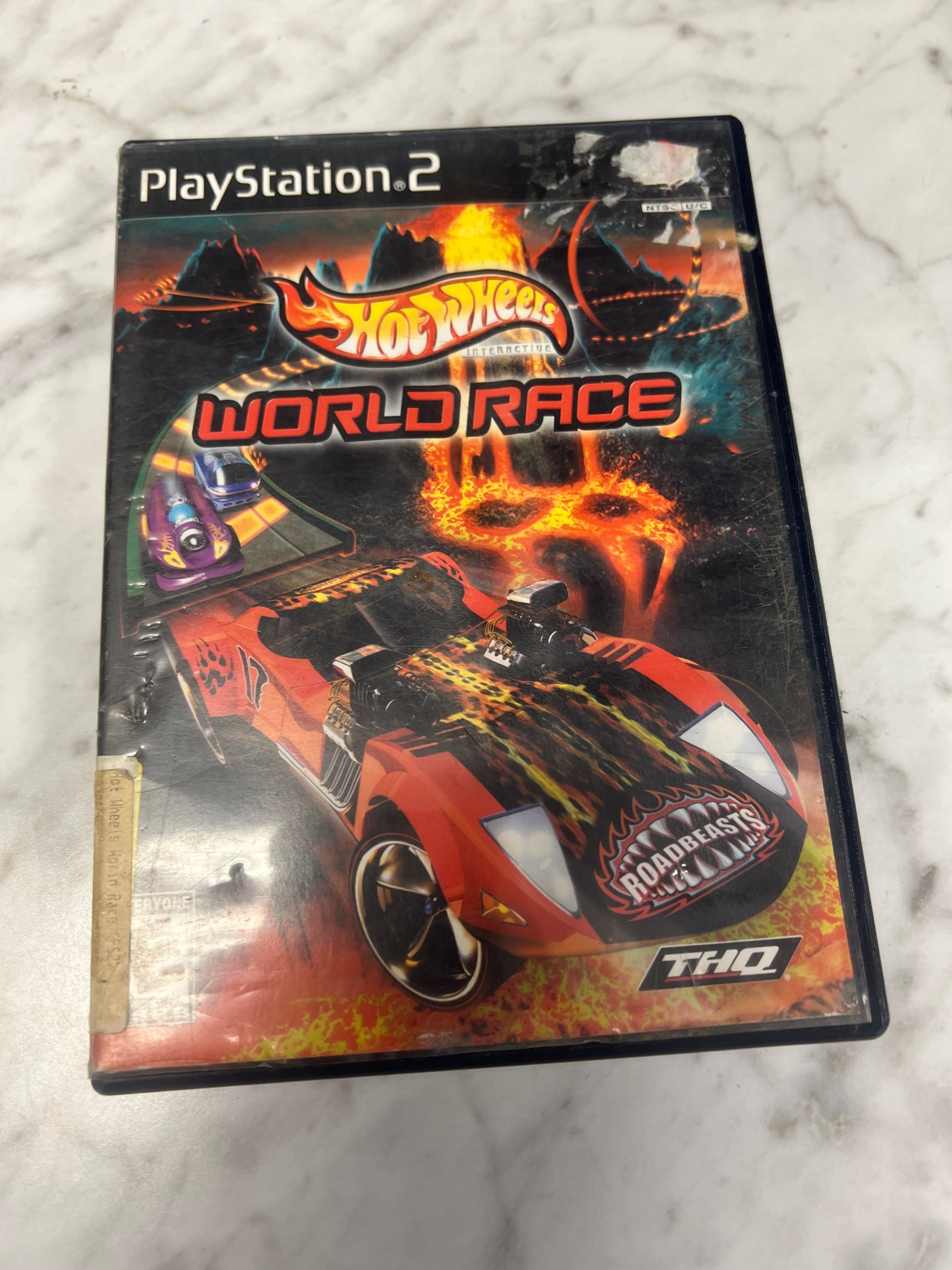 Hot Wheels World Race PS2 Playstation 2 Case ONLY CO11524 – Core Gaming