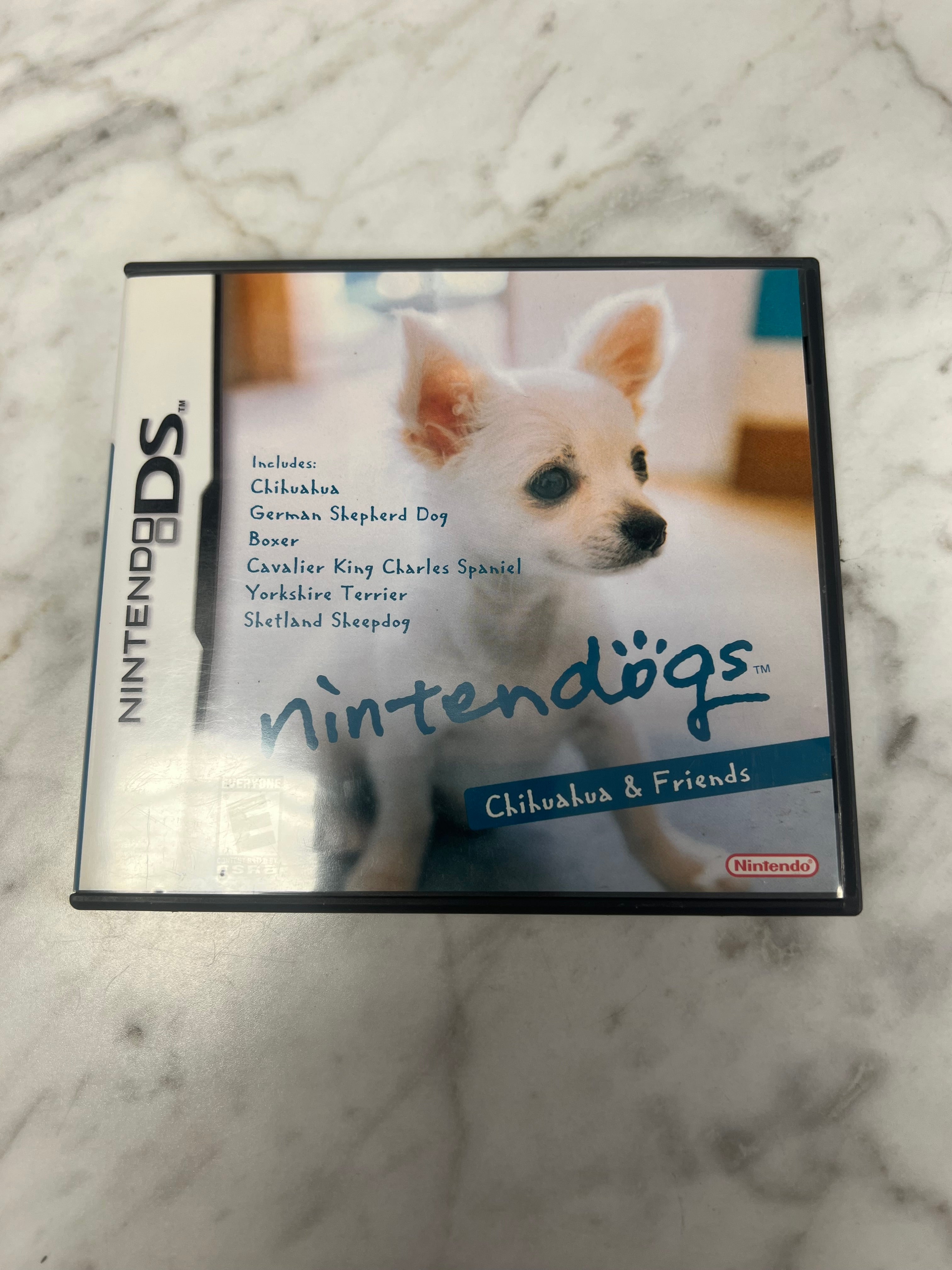 Nintendogs Chihuahua and Friends Nintendo DS Case and Manual ONLY CO11 ...
