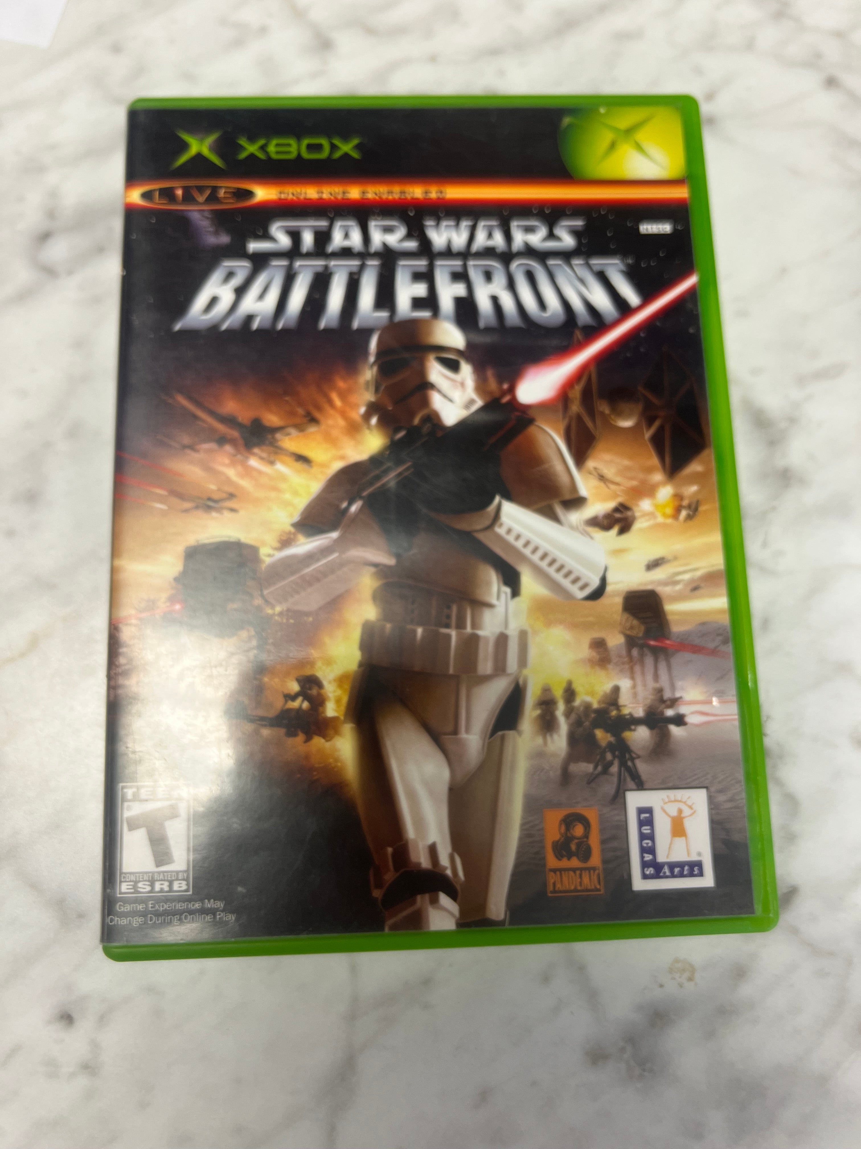Star Wars Battlefront Original Xbox Case and manual ONLY CO11524 – Core ...
