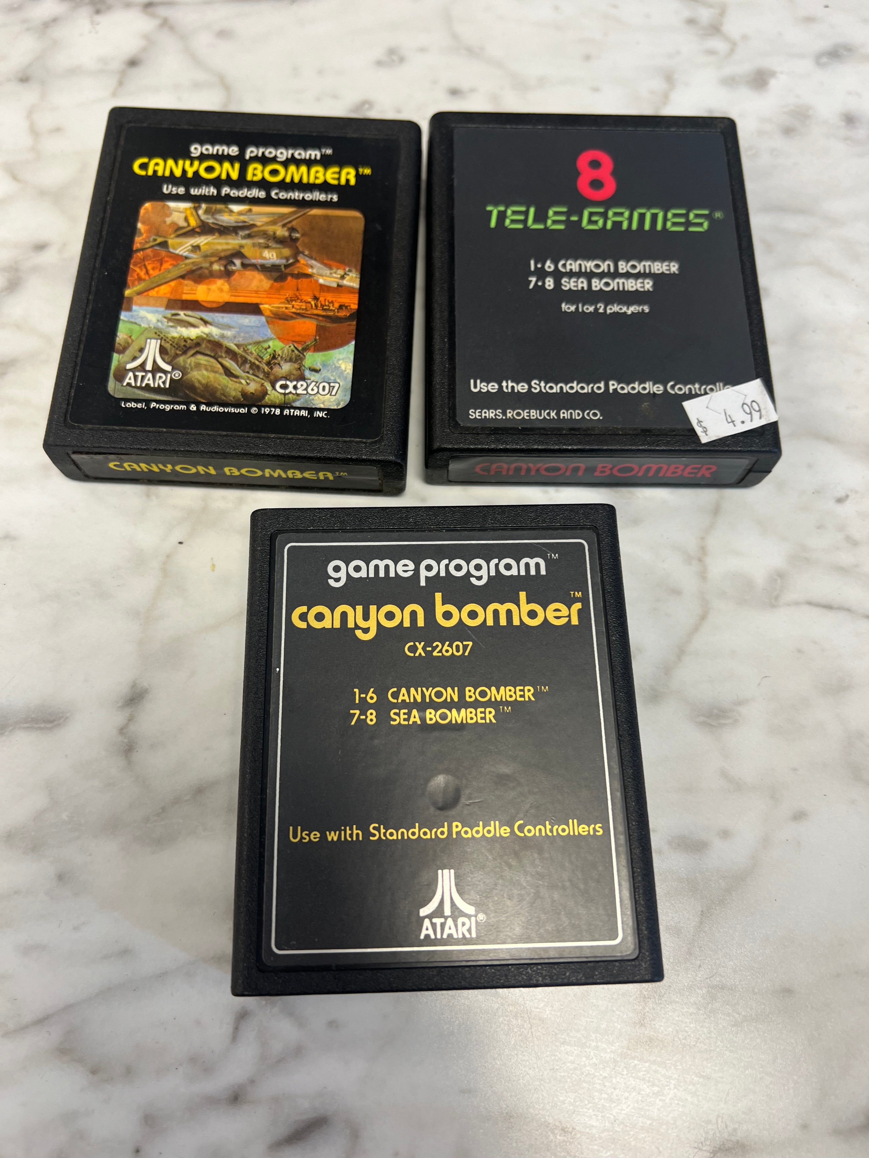 Canyon Bomber - Atari 2600 DU72924 – Core Gaming