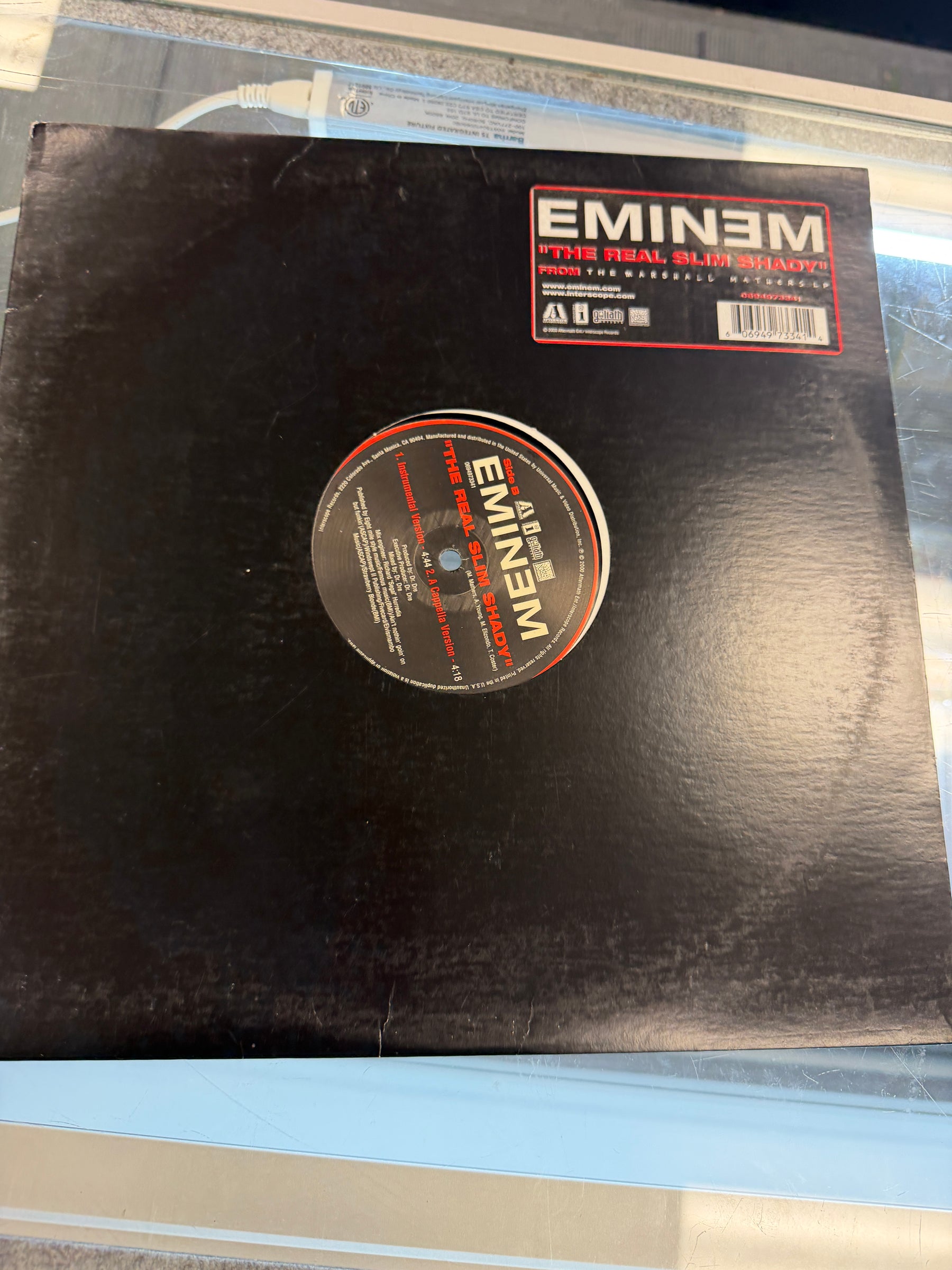 Eminem - The Real Slim Shady (VG) Vinyl Record VR122925 – Core Gaming