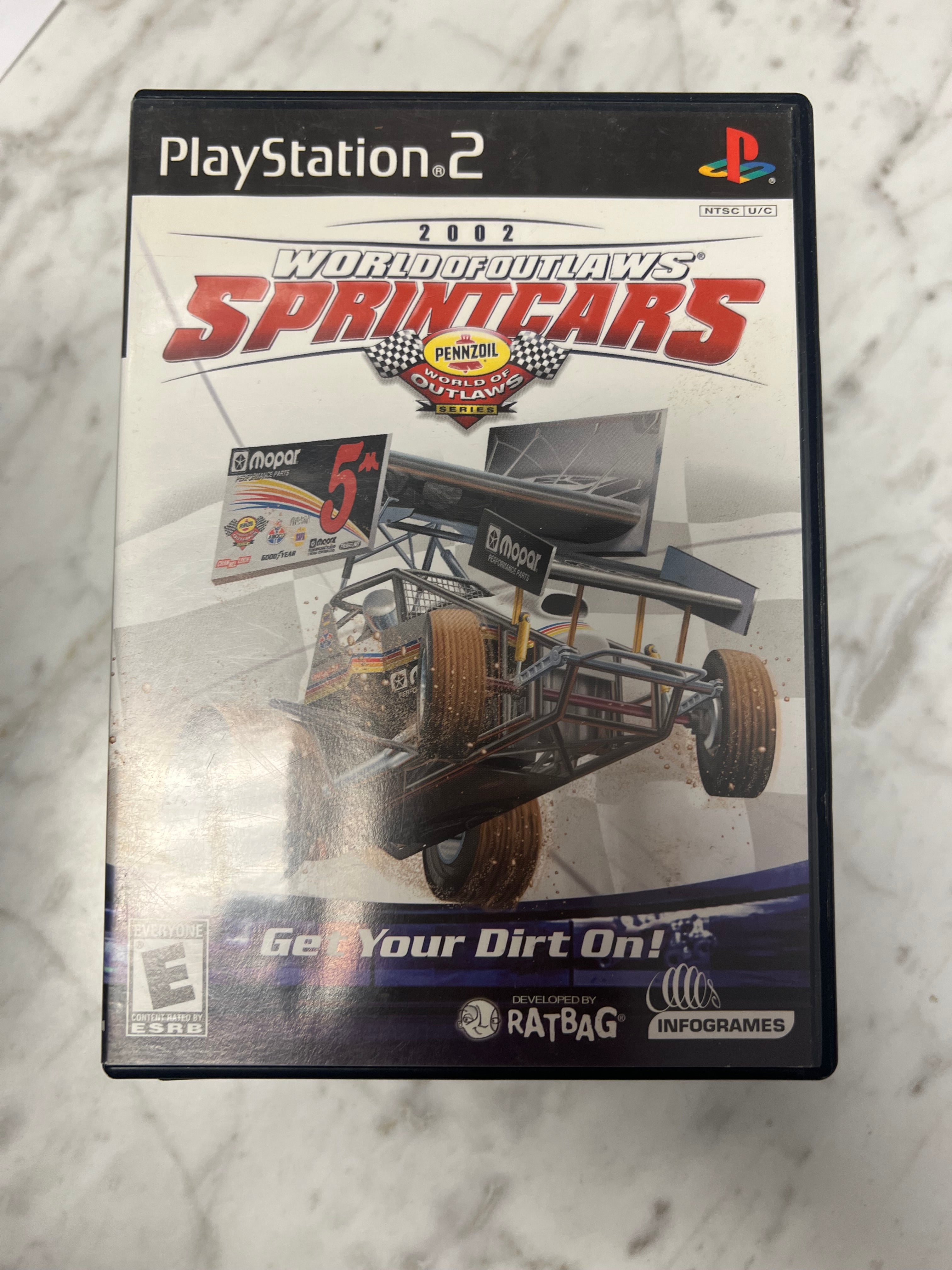 World of Outlaws: Sprint Cars 2002 - PS2 E1225 – Core Gaming