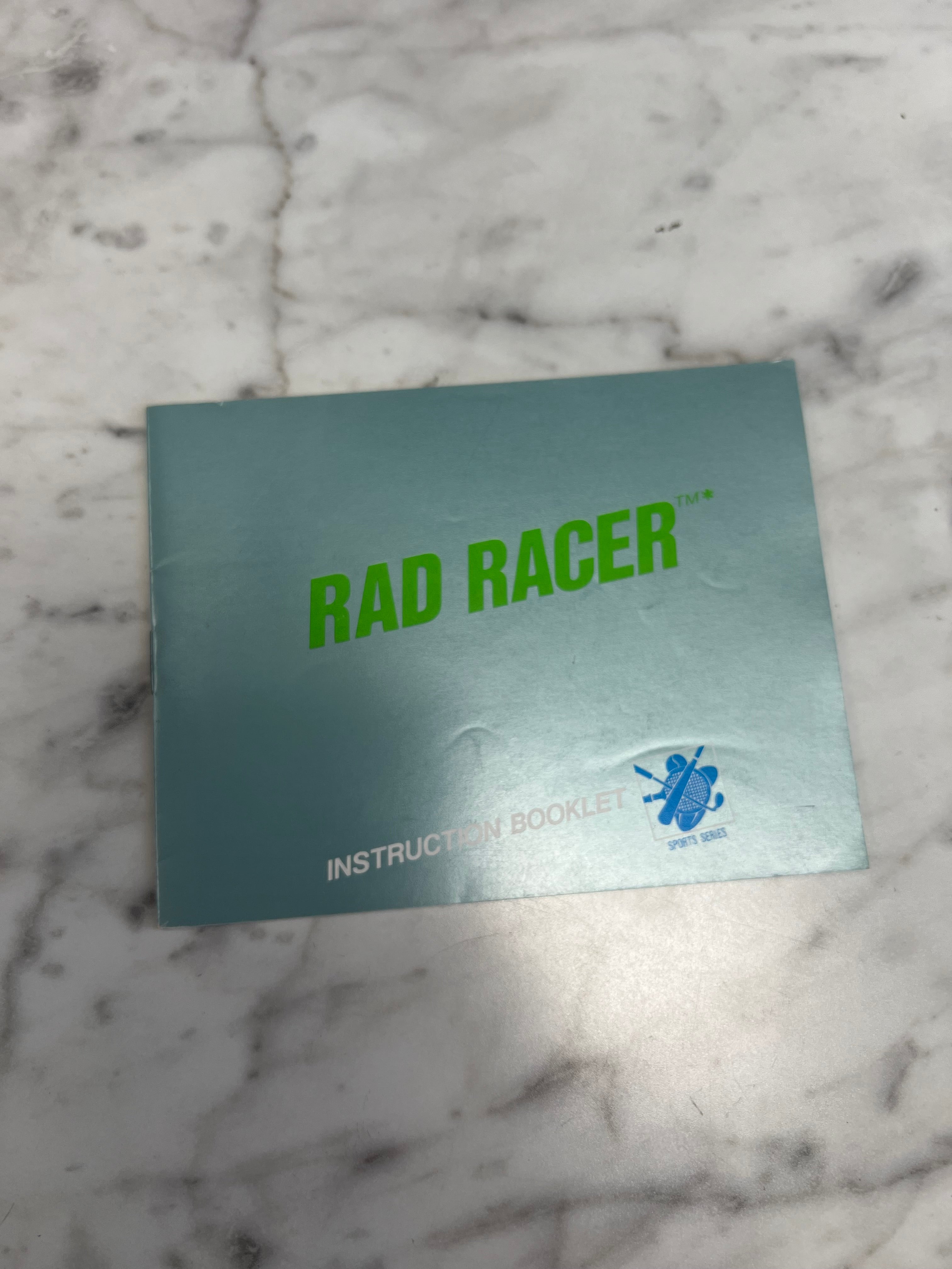 Rad Racer for Nintendo NES Manual ONLY MO10324 – Core Gaming