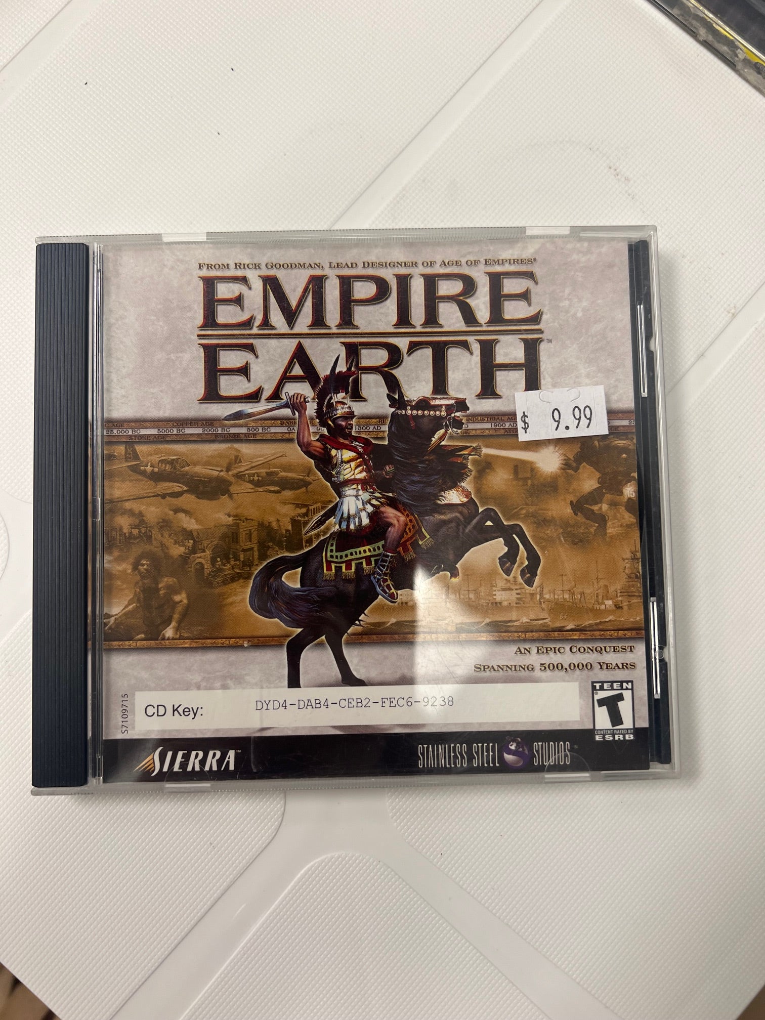 Empire Earth Jewel Case PC CD-ROM UD10724 – Core Gaming