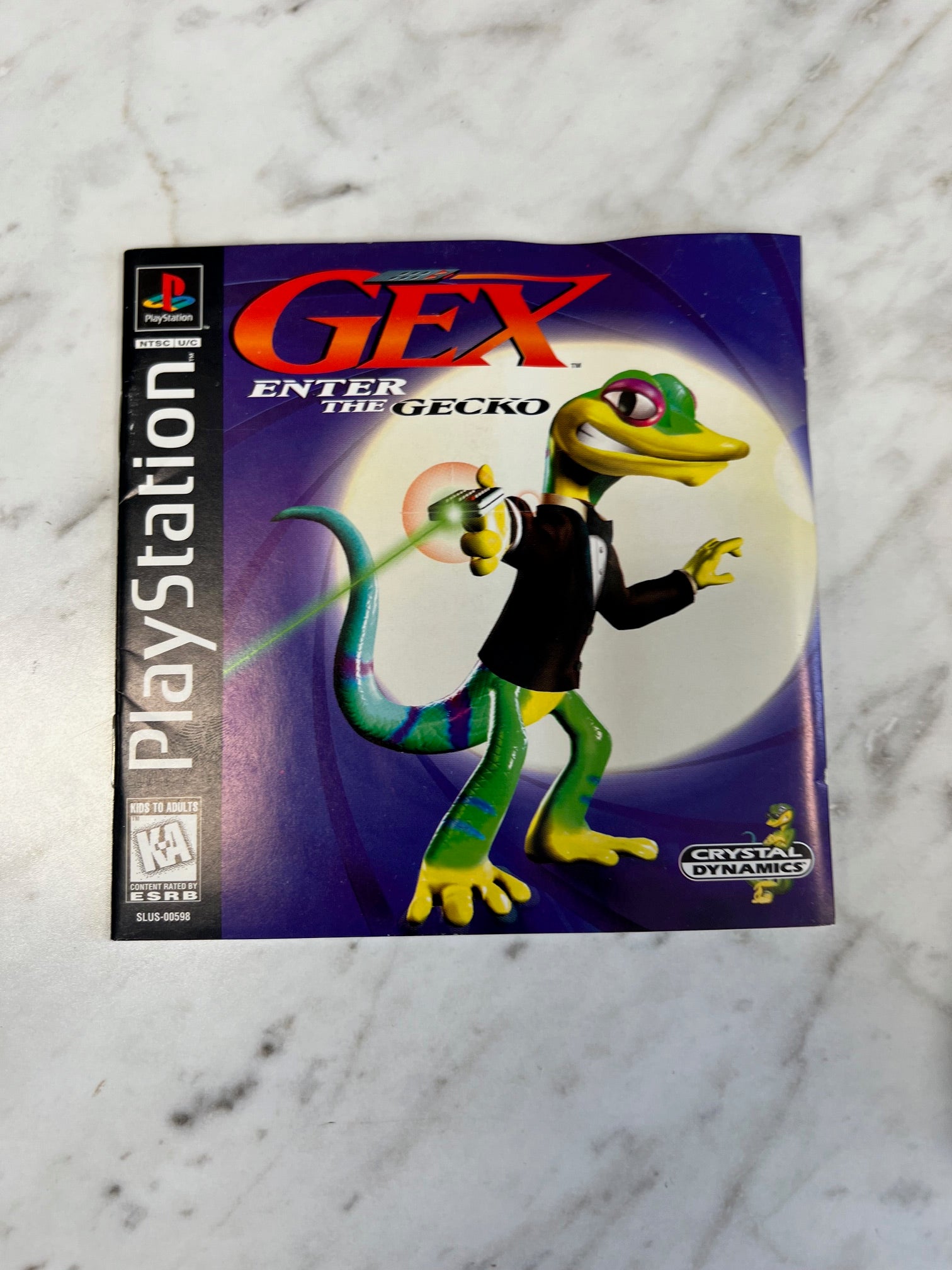 Gex Enter the Gecko Playstation 1 Manual Only MO12825 – Core Gaming