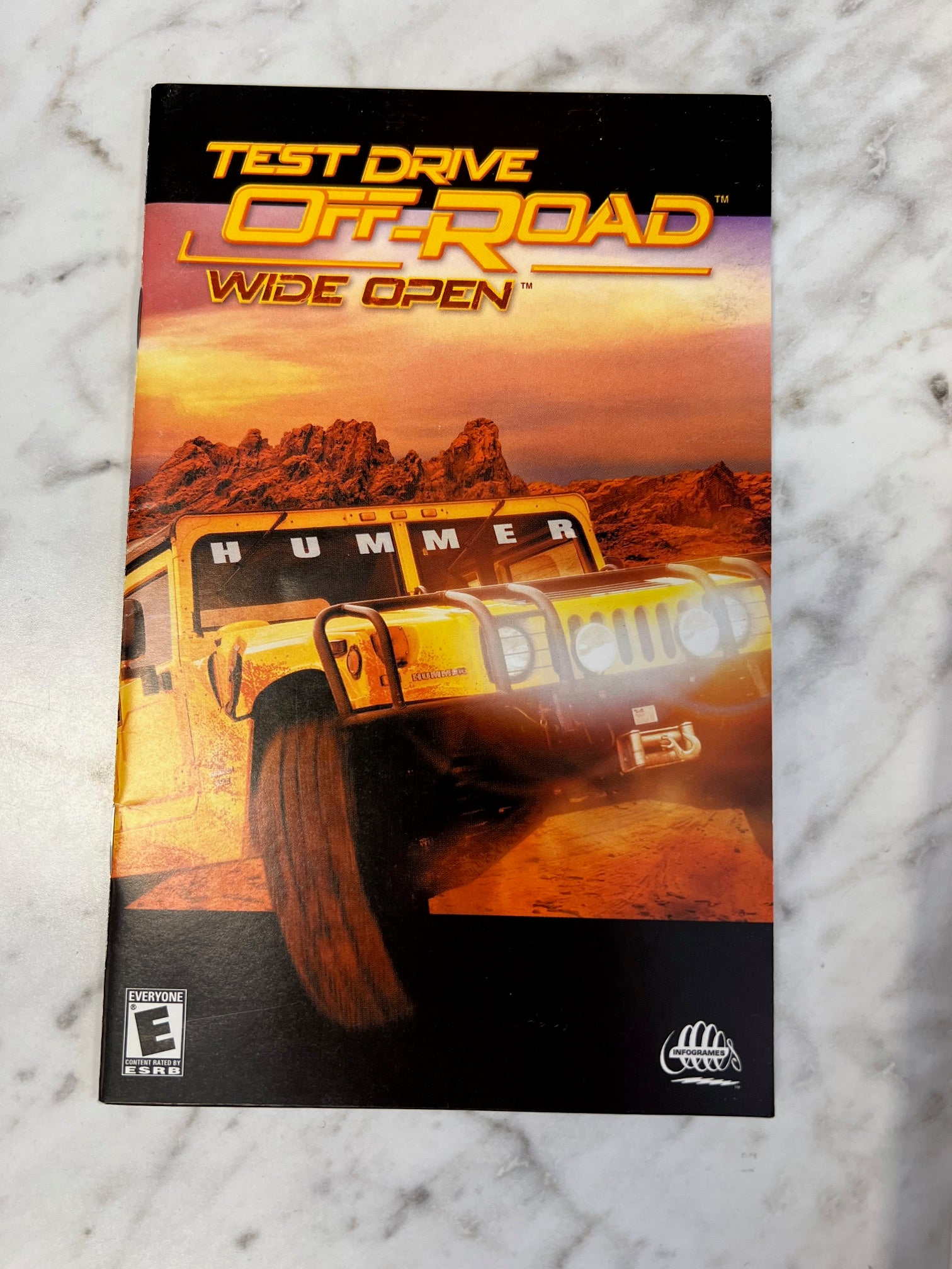 Test Drive Off Road Wide Open PS2 Playstation 2 Manual Only MO12825 ...