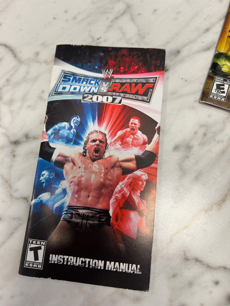WWE Smackdown vs Raw 2007 PSP Manual only – Core Gaming