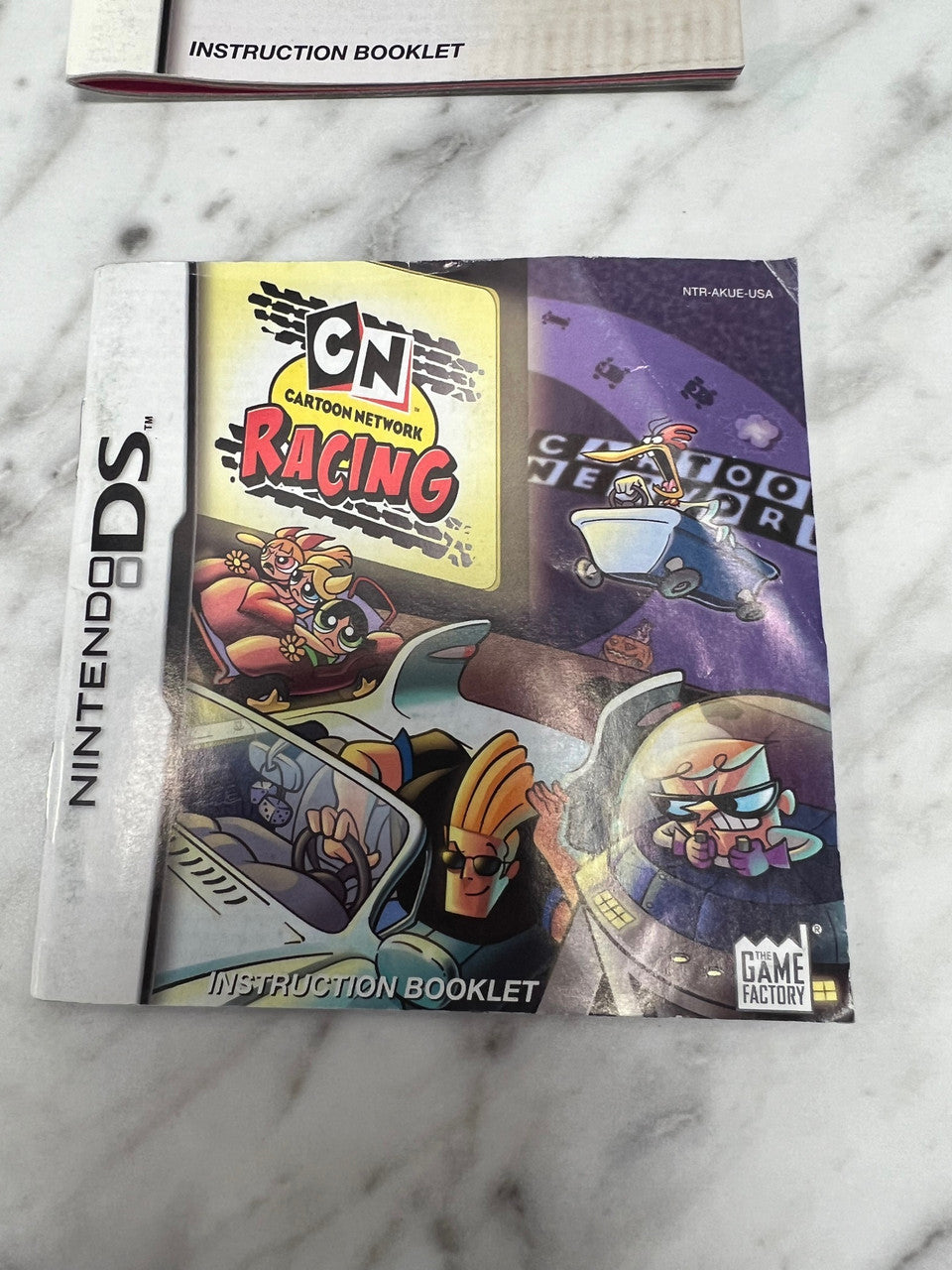 CN Cartoon Network Racing Nintendo DS Manual Only – Core Gaming