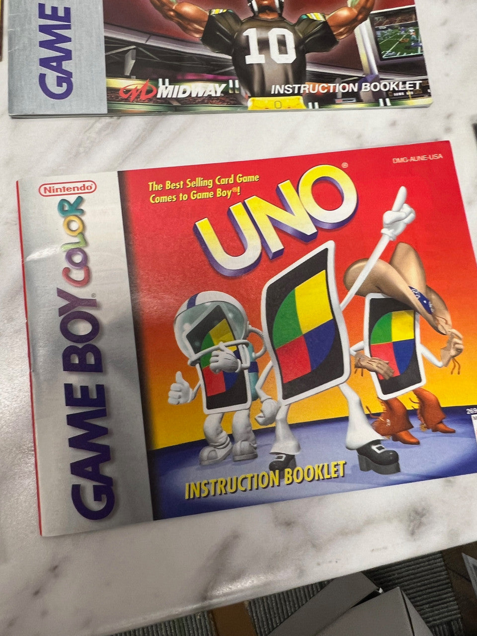 Uno Game Boy Color Manual only – Core Gaming
