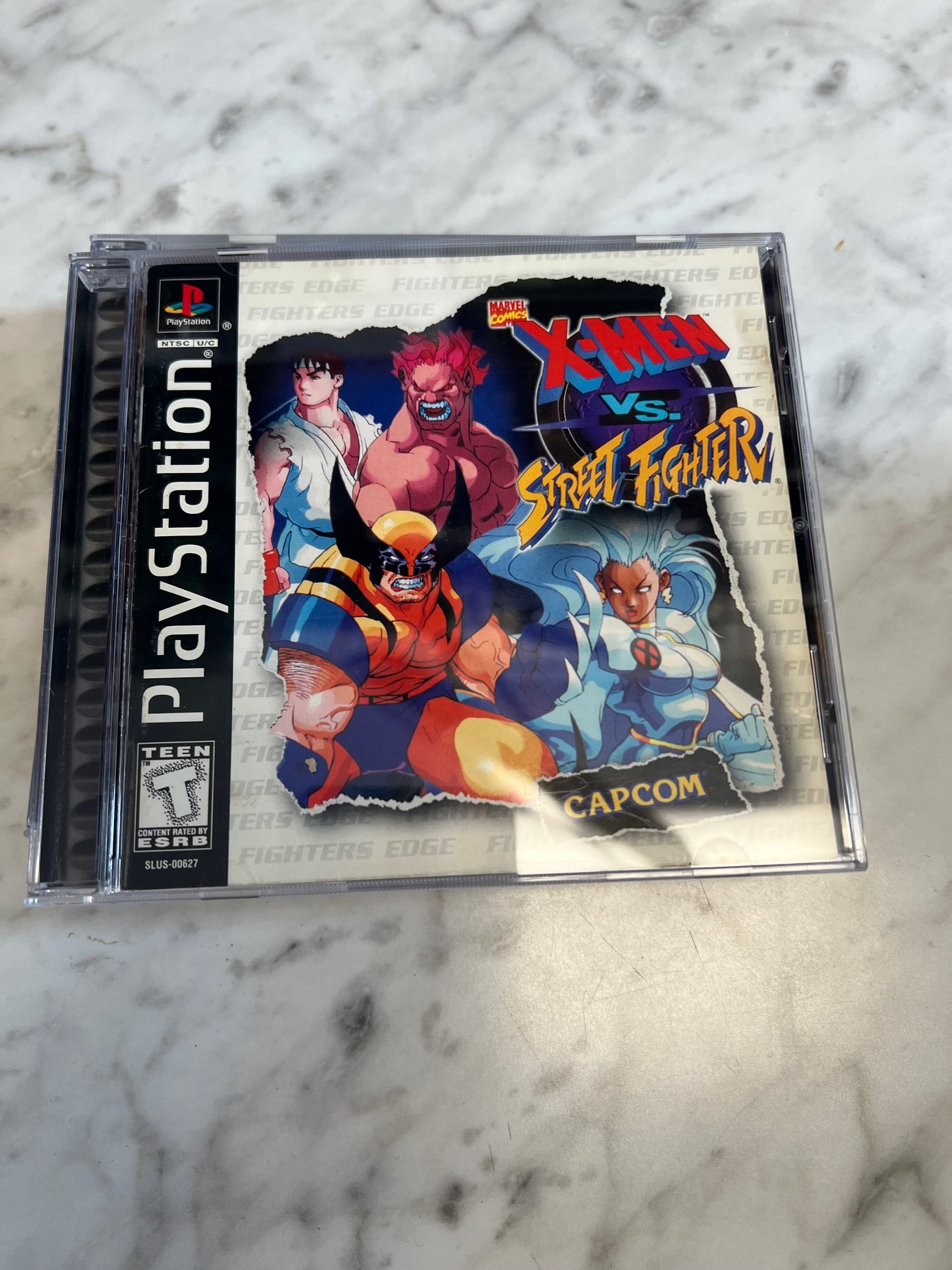 X-Men vs. Street Figher - PS1 X8825 – Core Gaming