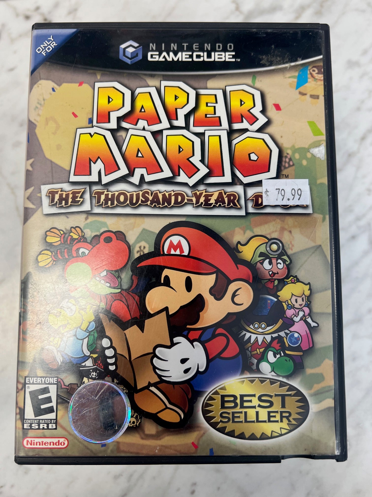 Paper Mario the Thousand Year Door for Nintendo Gamecube Case ONLY CO2 ...