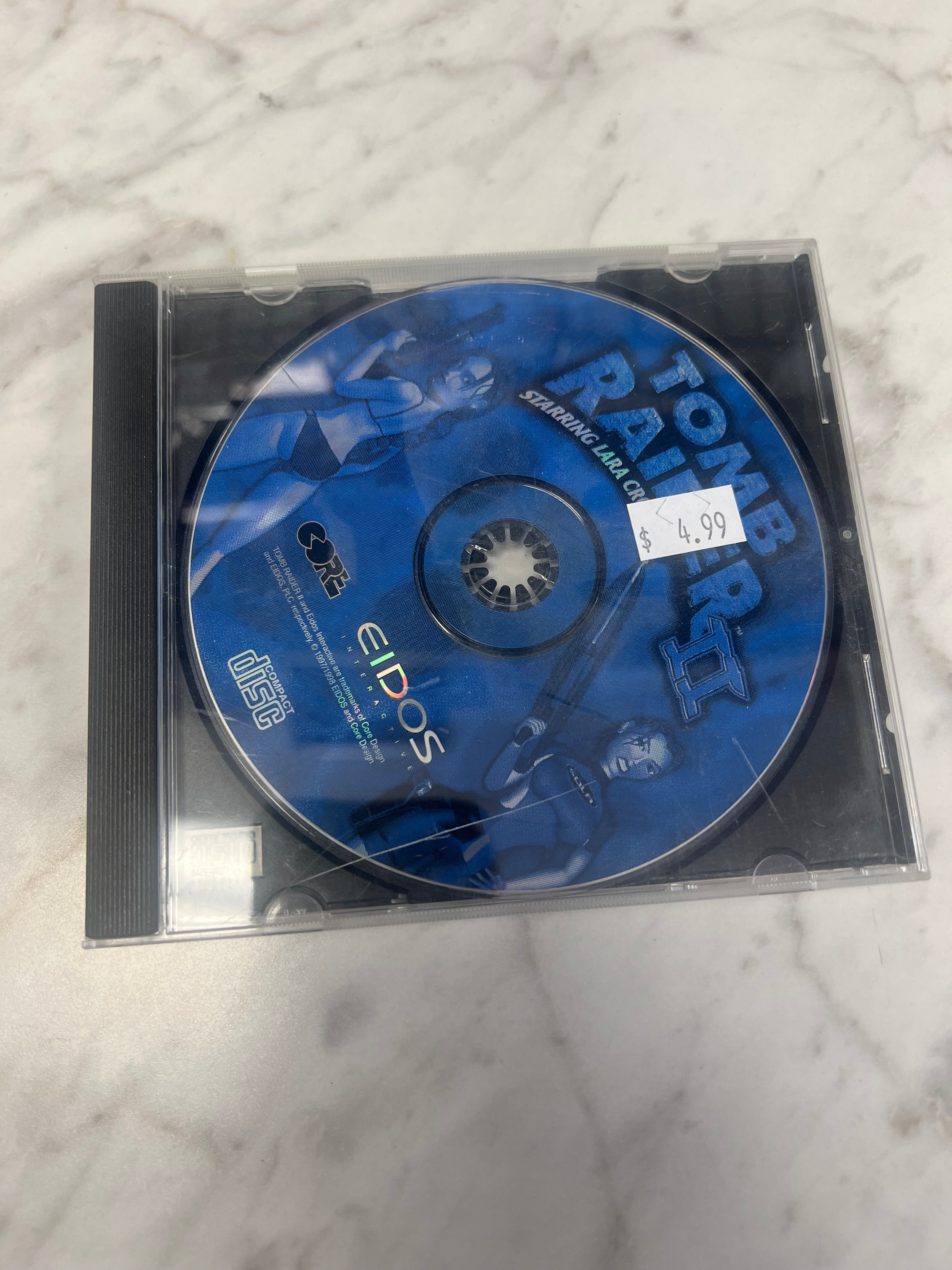 Tomb Raider II Starring Lara Croft Jewel Case PC CD-ROM PC8424 – Core ...