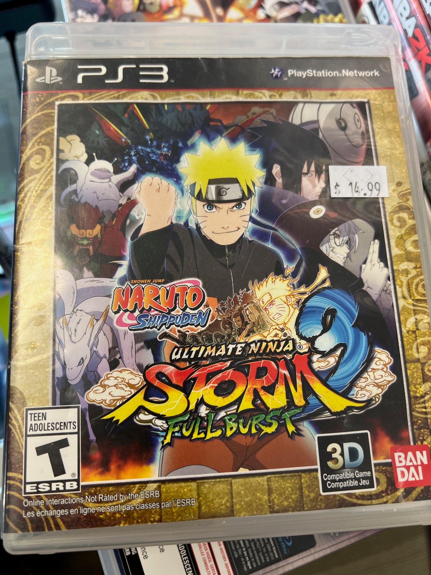 Naruto Shippuden: Ultimate Ninja Storm 3 Full Burst - PS3 P51325 – Core ...