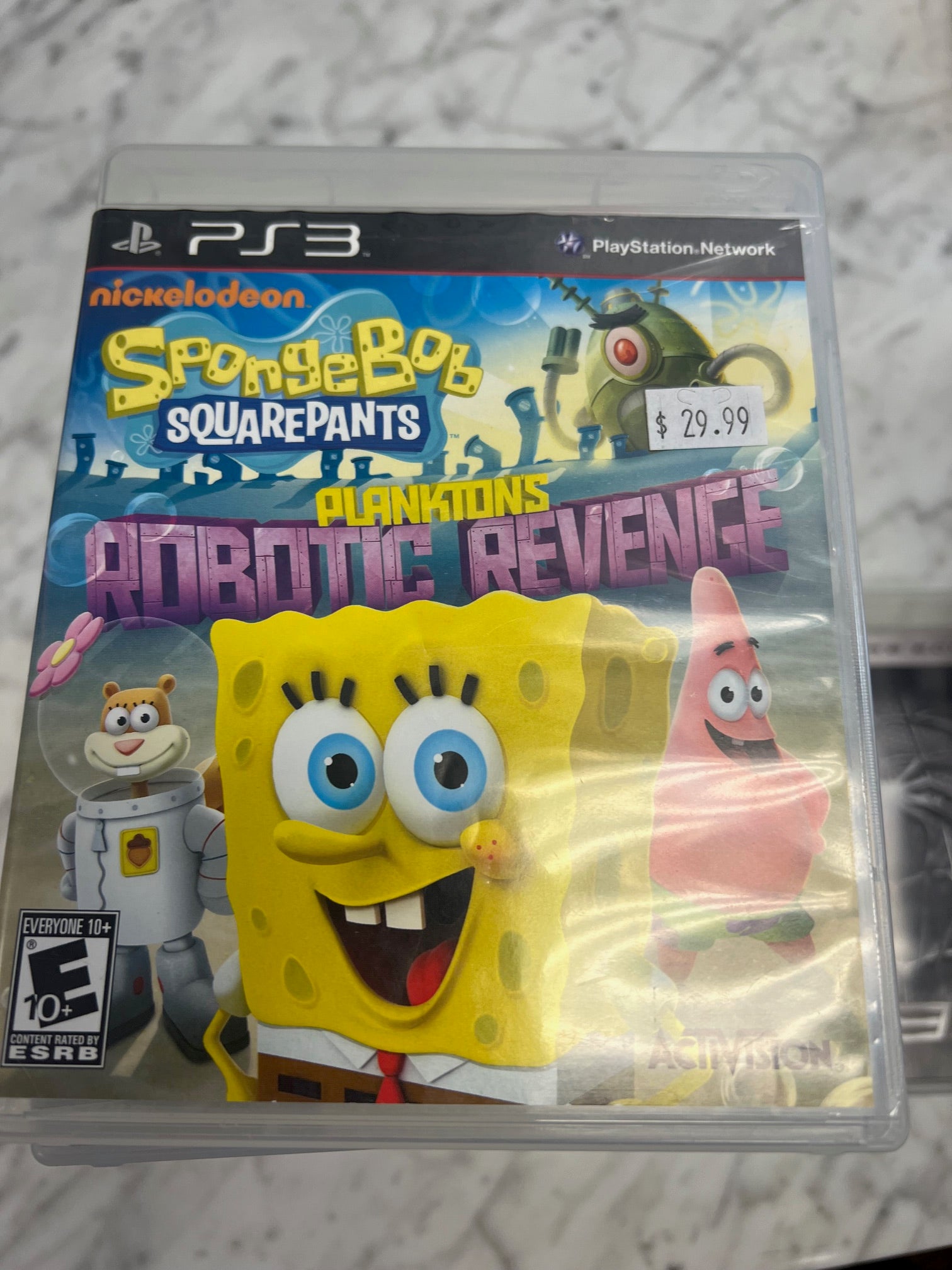 SpongeBob SquarePants Plankton’s Robotic Revenge - PS3 P51325 – Core Gaming