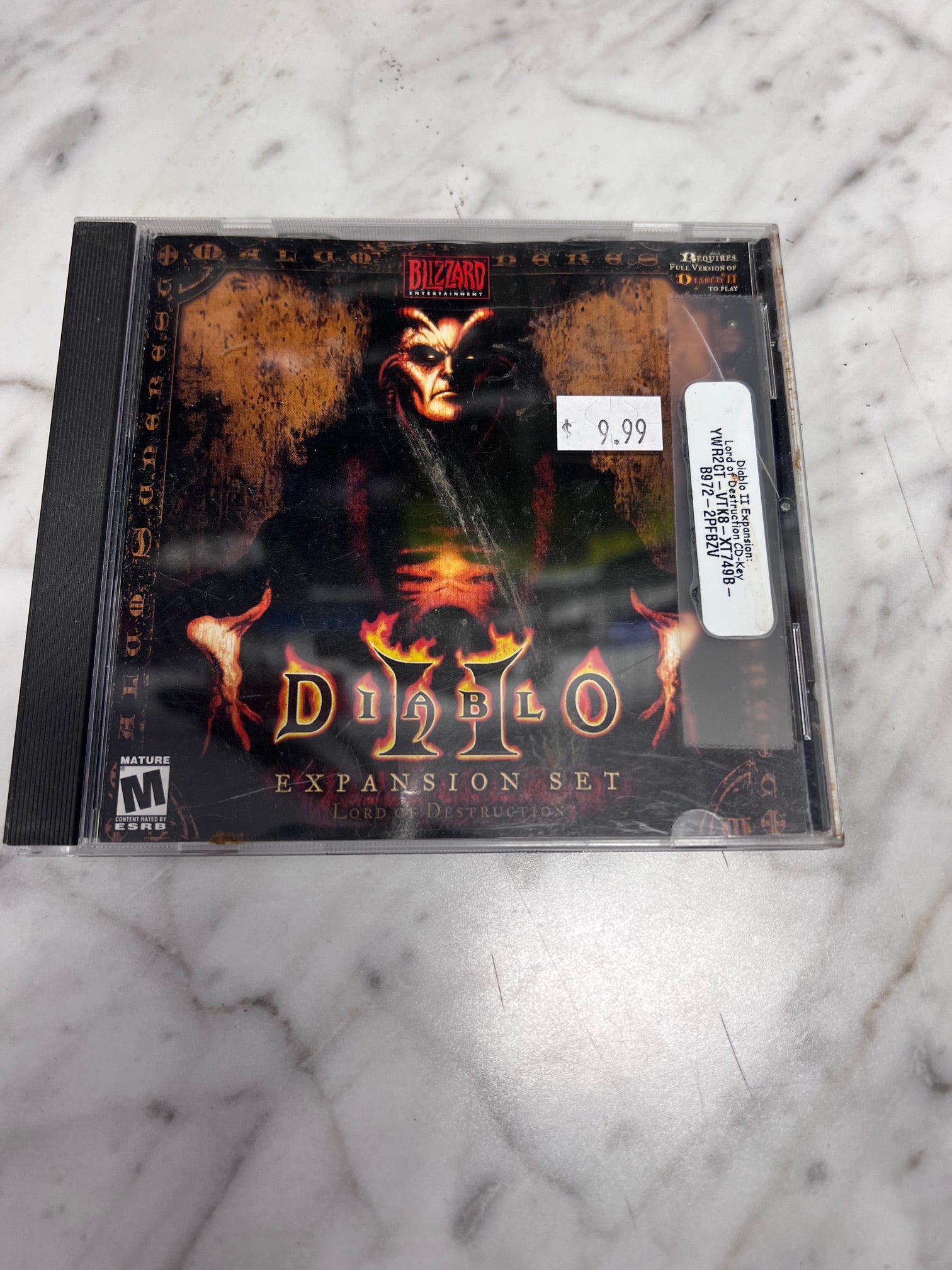 Diablo II Lord of Destruction Expansion Set (Jewel Case) PC CD-ROM Use ...