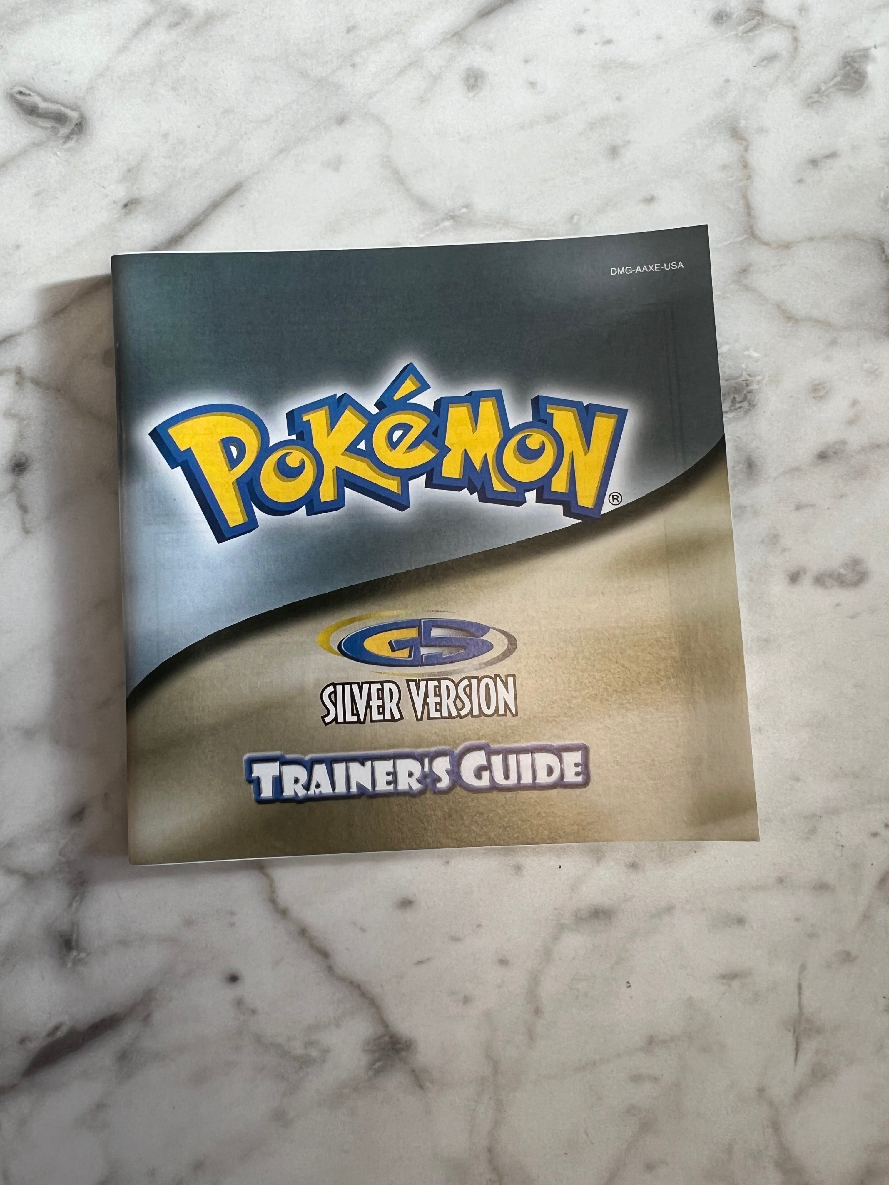 Pokemon Silver Version Trainer's Guide for Gameboy Color MANUAL ONLY M ...