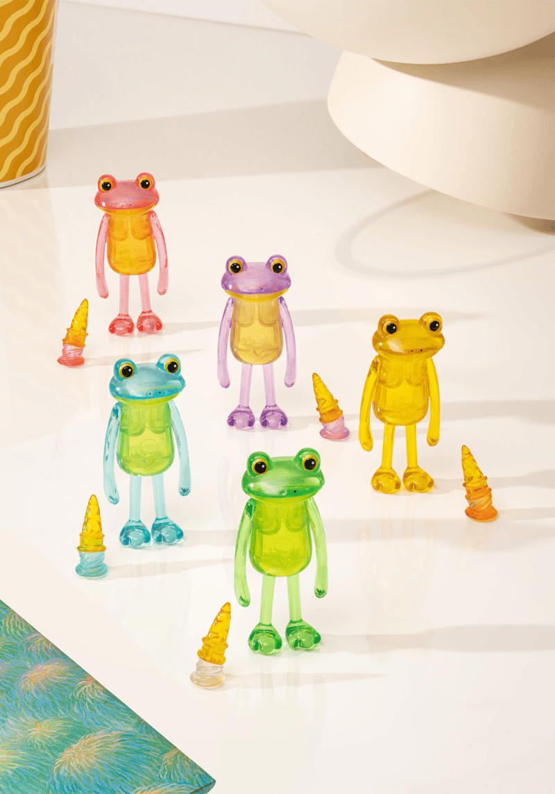 Qualia: Ice Cream Drop Frog Blind Box (1 Figure) – Core Gaming