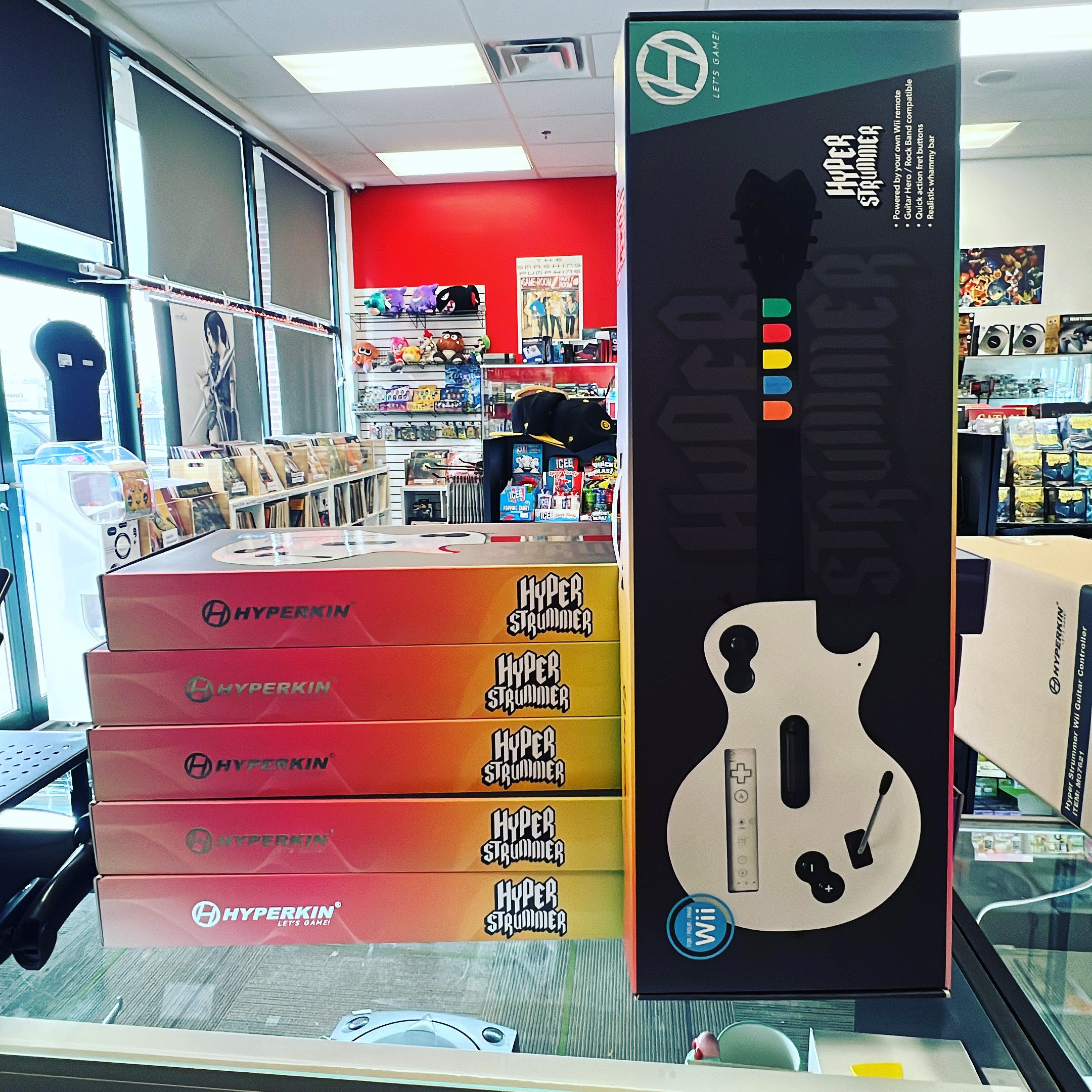 Hyper Strummer Wii - Rock Band/Guitar Hero Guitar – Core Gaming