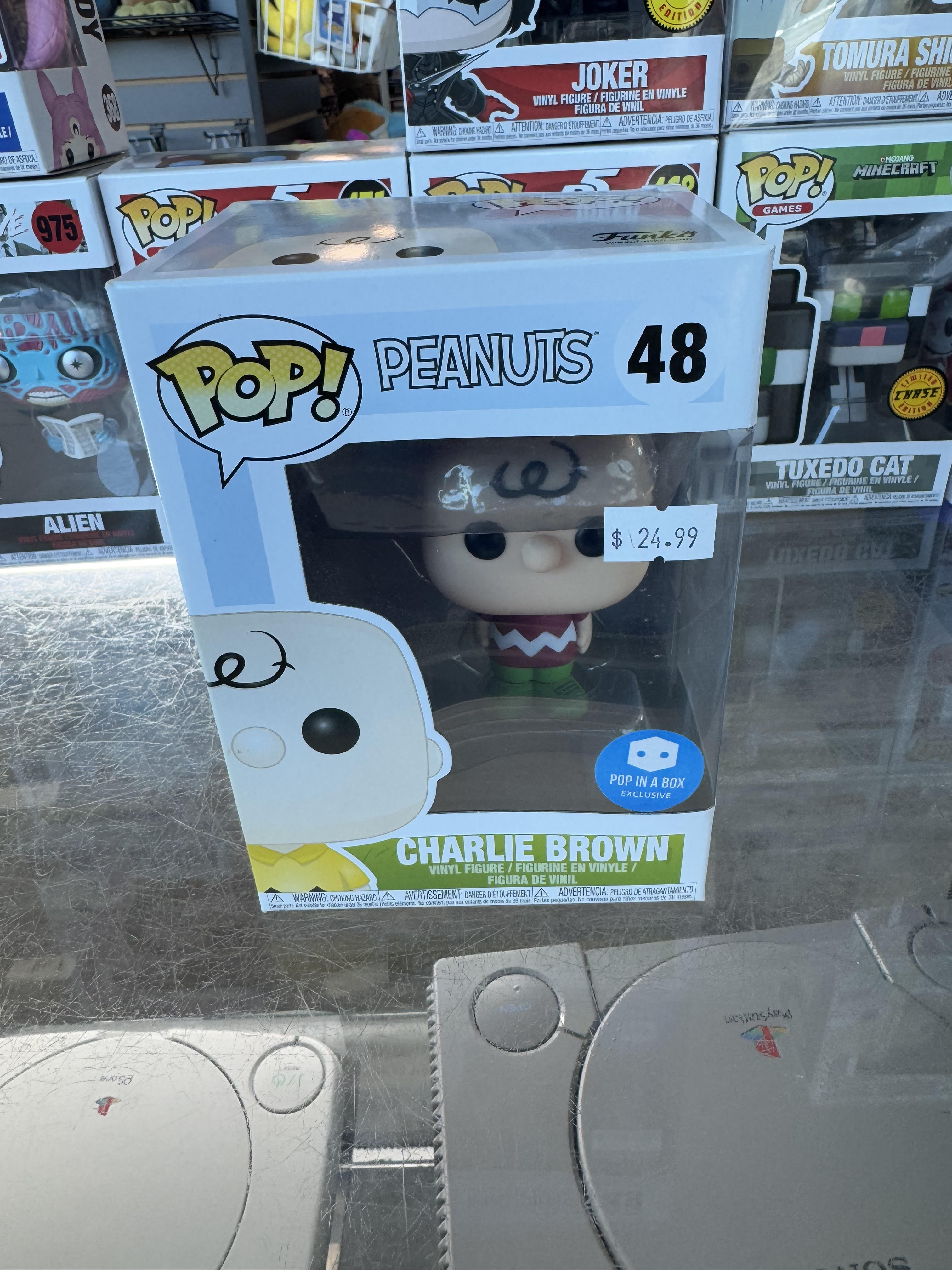 Peanuts - Charlie Brown - Pop in a Box Exclusive #48 - Funko Pop – Core ...